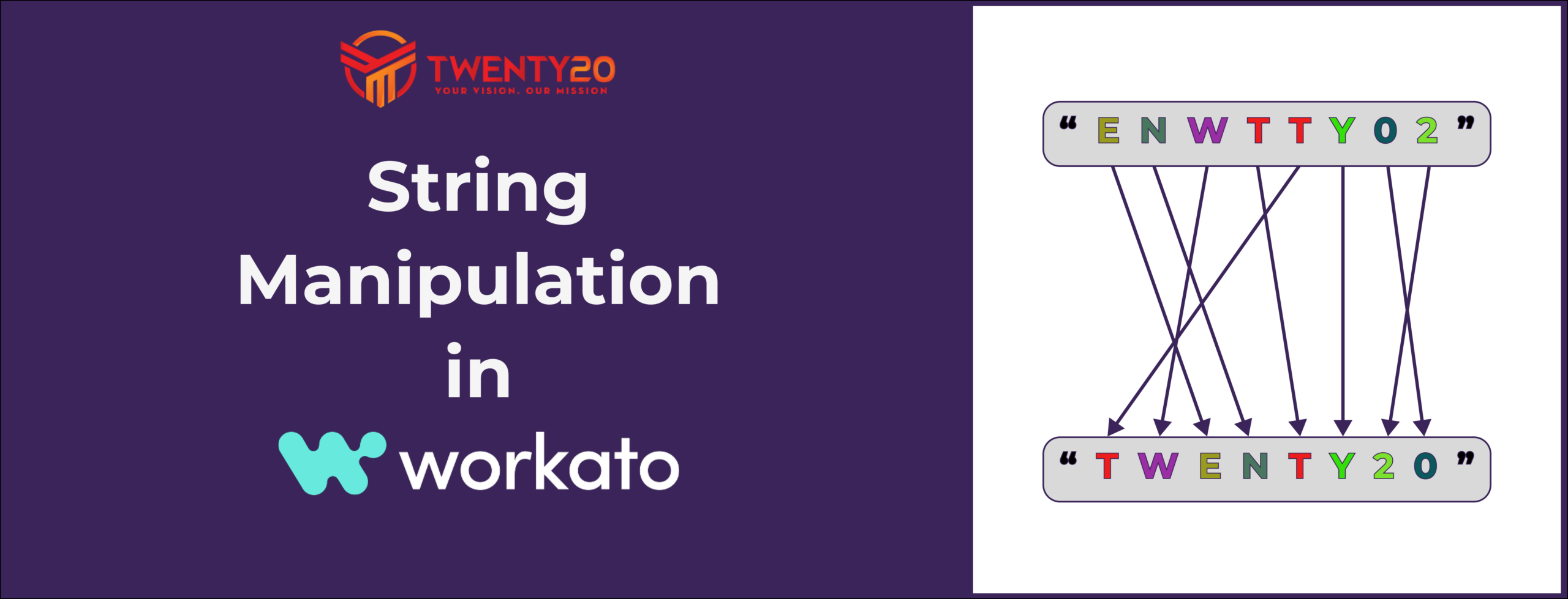 String Manipulation In Workato Twenty20 Systems
